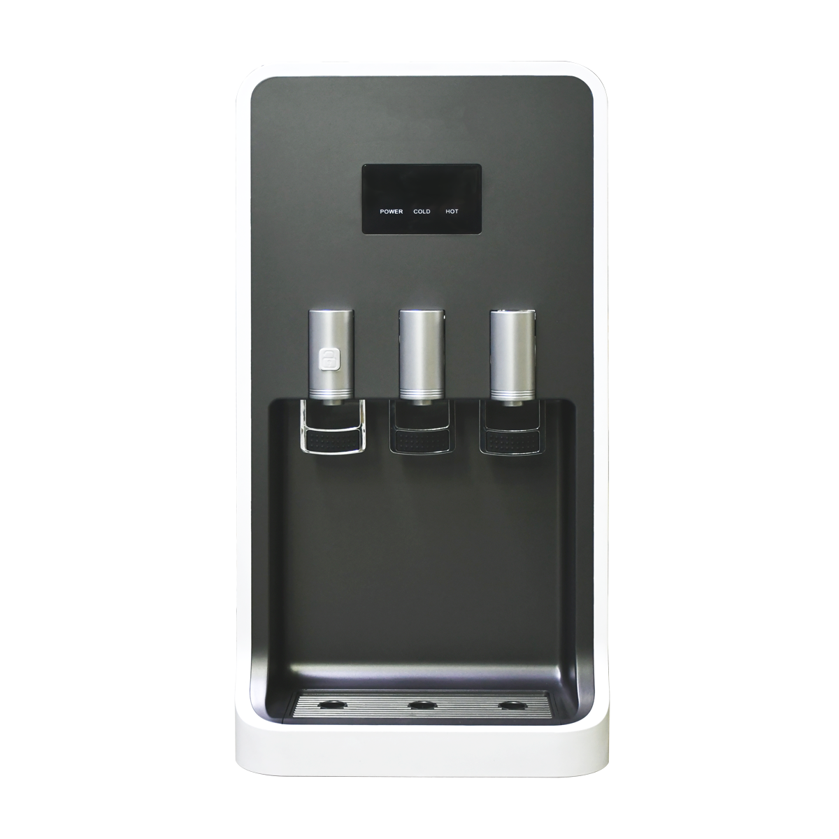 China countertop hot and cold direct piping POU water dispenser ...