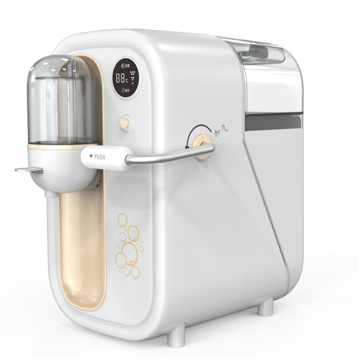 China An innovative Mini Sparkling/ Soda Water Maker integrates a water ...